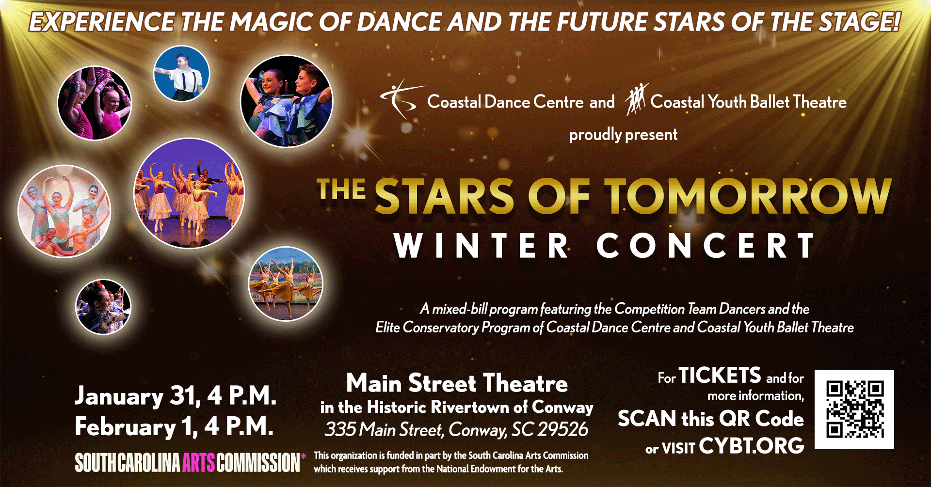 2026 STARS OF TOMORROW: Winter Concert – Coastal Youth Ballet Theatre